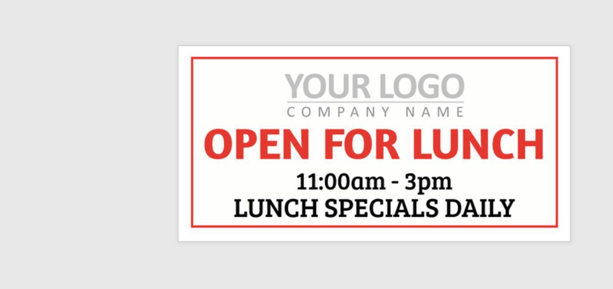Restaurant Banners - Custom Restaurant Banner Printing | 48HourPrint