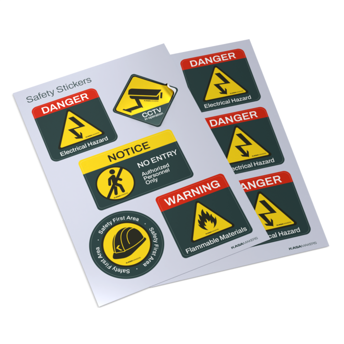 Safety Stickers - Custom Warning and Hazard Stickers and Labels ...