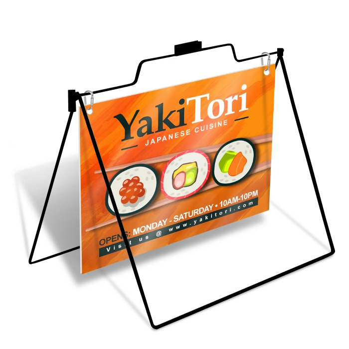 Metal A-Frame Signs - Real Estate Signs | 48HourPrint