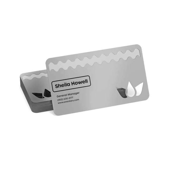 Metal Business Cards - Print Custom Stainless Steel Business Cards ...