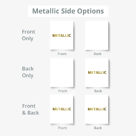 Metallic Rack Cards - Print Custom Rack Cards | 48HourPrint